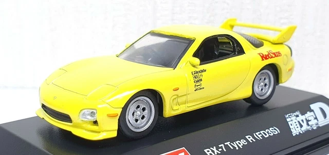 1/72 REAL-X INITIAL D MAZDA RX-7 FD3S A-SPEC Takahashi Keisuke Diecast ...
