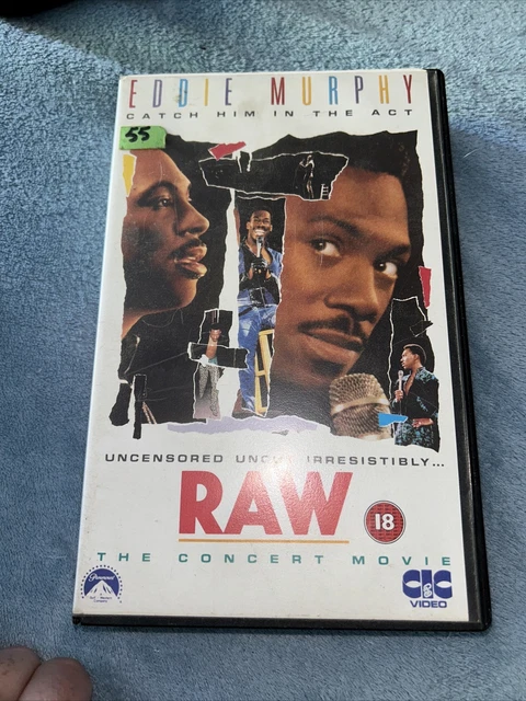 RAW - VHS / Video TAPE - Legendary Eddie Murphy Stand-Up Routine £3.00 ...