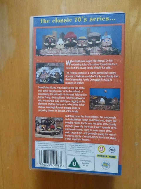 THE FLUMPS - The Classic 70'S Series 3 Flumptastic Episodes Vhs Video ...