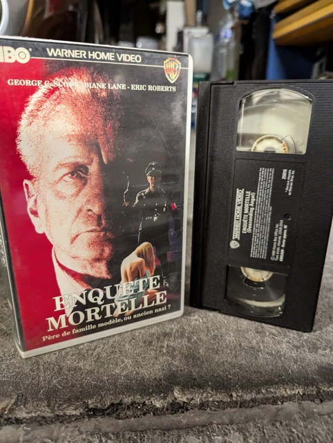 VHS ENQUÊTE MORTELLE Téléfilm George C Scott, Eric Roberts Warner EUR ...