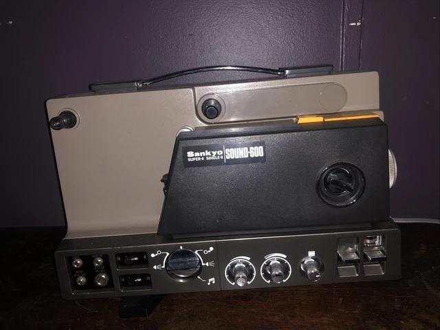 VINTAGE SANKYO SUPER 8 8MM Movie Sound Projector SOUND-600 Made in ...
