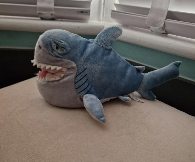 DISNEY PIXAR STORE Exclusive Finding Nemo Bruce Shark Plush Soft Toy £5 ...