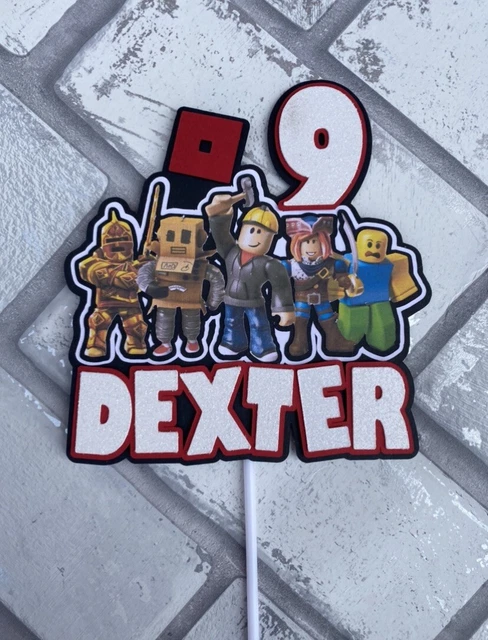 Personalised Roblox Cake Topper FOR SALE! - PicClick UK
