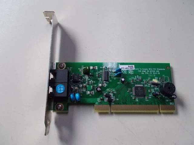TRUST MD-1100, PCI Data/Fax Modem, 56K, Internal, V.92 Standard, PCI, # ...