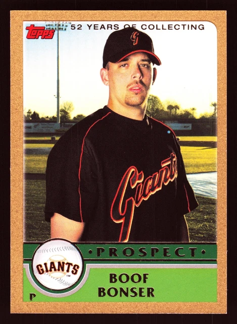 BOOF BONSER SAN Francisco Giants 2003 Topps Traded Gold #T140 Ser. #d ...