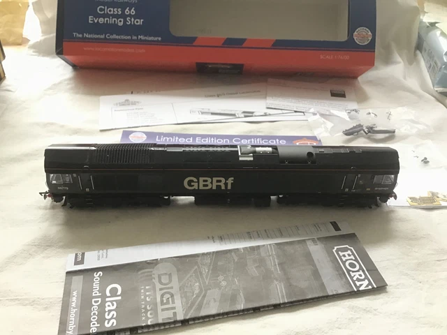 BACHMANN 32-983NRM GBRF CLASS 66 EVENING STAR 66779 DIESEL WITH SOUND ...