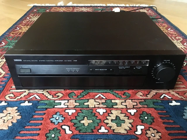 HIGH END VINTAGE Yamaha CX-1000 Preamplifier + original remote *LAST ...