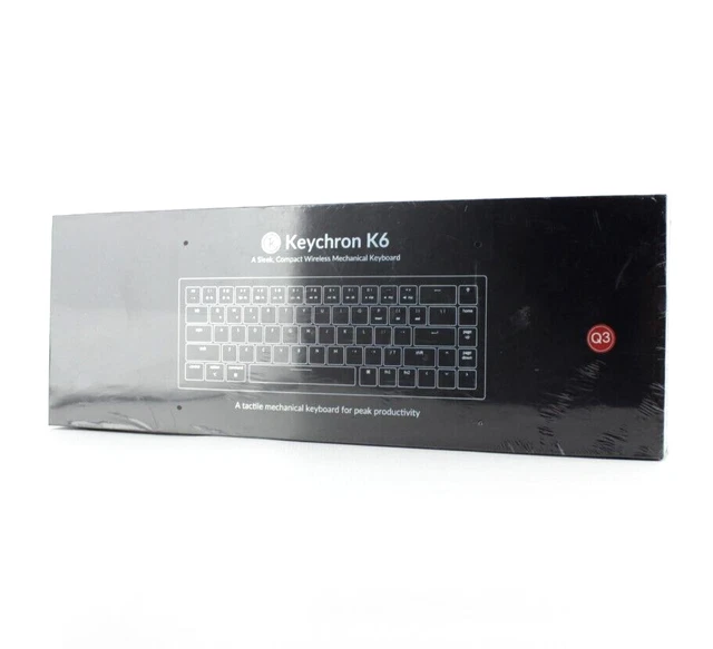 KEYCHRON K6 MECHANICAL Keyboard 65% Compact 68 Key Wireless Gaming ...