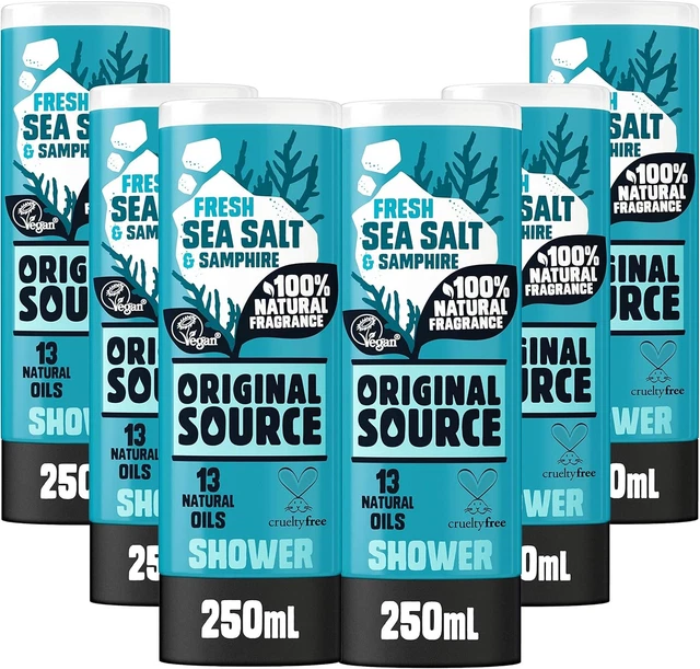 ORIGINAL SOURCE SEA Salt and Samphire Vegan Shower Gel, 100 Percent ...