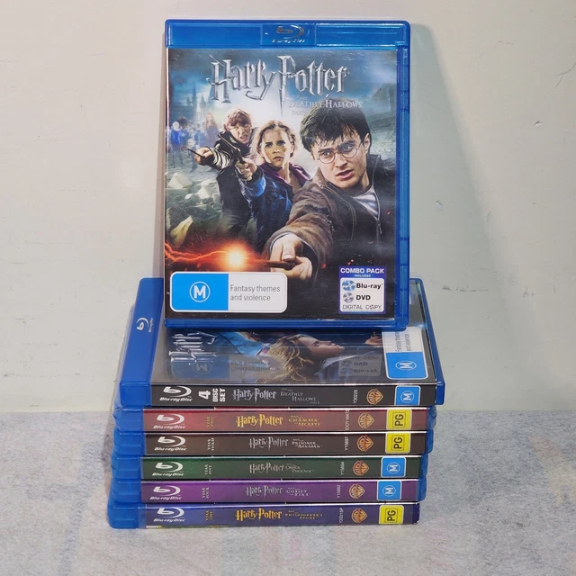 HARRY POTTER 1 2 3 4 5 6 7 Movies Complete Collection New Free Shippimg ...