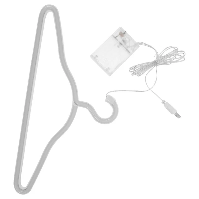 BRIDAL LED NEON Sign Light - Hanger-Shaped Wedding Neon Decoration For ...