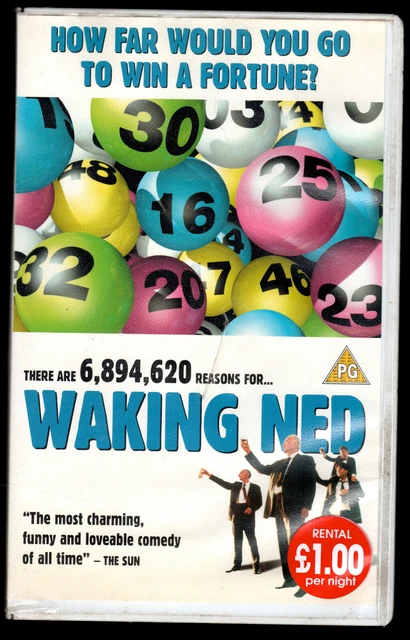 WAKING NED IAN Bannen David Kelly Fionnula Flanagan Big Box VHS £6.49 ...