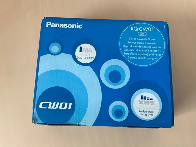 PANASONIC RQ-CW01 STEREO Cassette Player Walkman RETRO VINTAGE New old ...