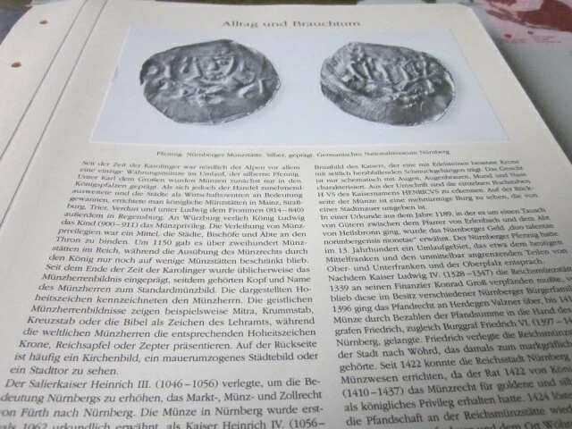 NÜRNBERG DOKU 5116 Die Nürnberger Münzstätte , Münze EUR 6,18 - PicClick DE