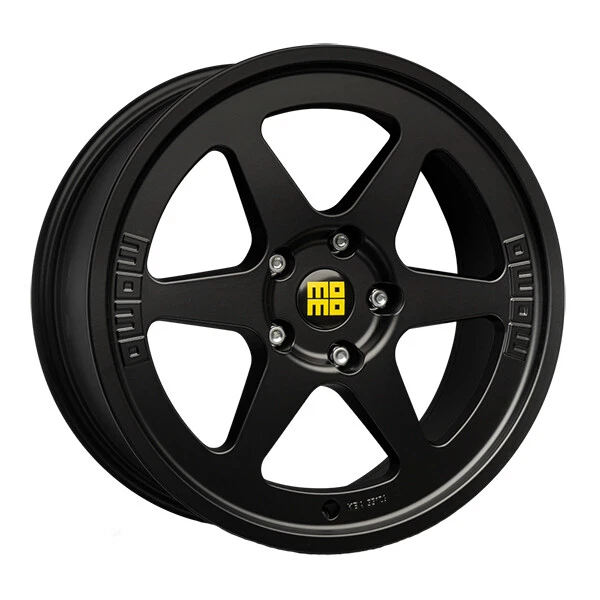 JANTES ROUES MOMO Heritage 6 Pour Nissan Pulsar 8X18 5X114,3 Matt Black ...