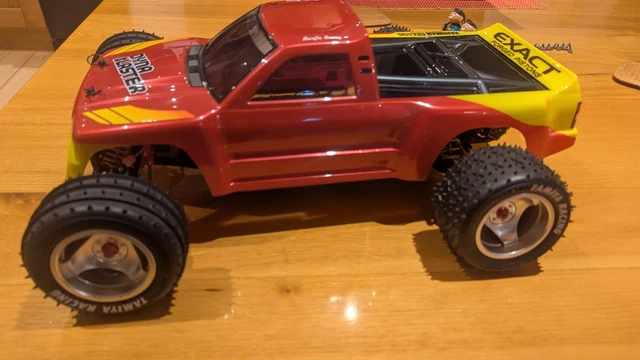 TAMIYA DYNA BLASTER vintage kit. Built but never used . Box included £ ...
