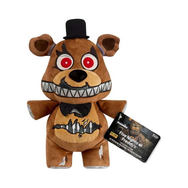 FUNKO PLUSH: FIVE Nights At Freddy's (FNAF) - Nightmare Freddy Fazbear ...