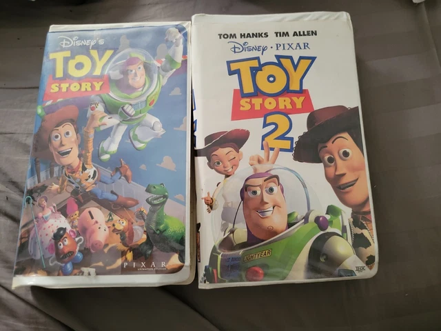 DISNEY PIXAR LOT of 2 VHS Toy Story 1 and Toy Story 2 Clamshell £8.72 ...