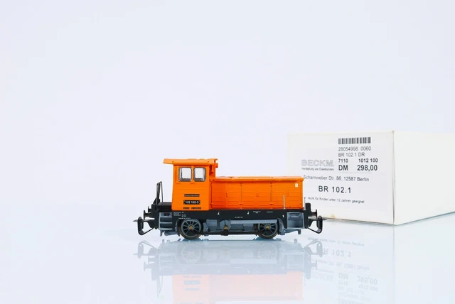 SPUR TT BECKMANN 7110 Diesellok BR 102 162-5 der DR in OVP #1LT54 EUR ...