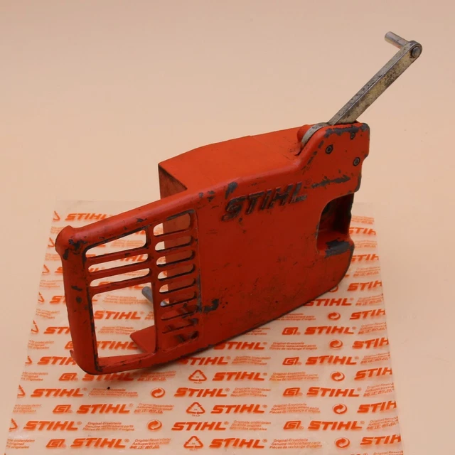 ORIGINAL STIHL 020 AV Typ 1114 Bandbremse Kettenbremse Bremsdeckel 1114 ...