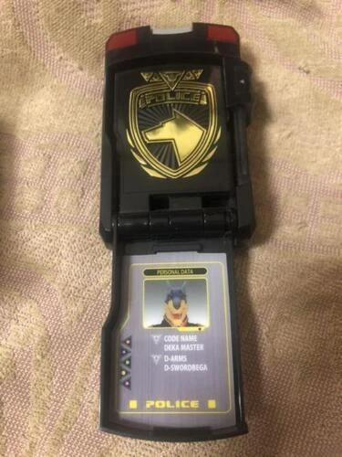 USED POWER RANGERS SPD Master License Dekaranger Super Sentai Bandai £135.14 - PicClick UK