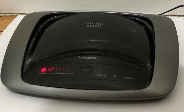 CISCO LINKSYS WAG160N Wireless-N ADSL2+ Modem Router 802.11N 300mbps ...