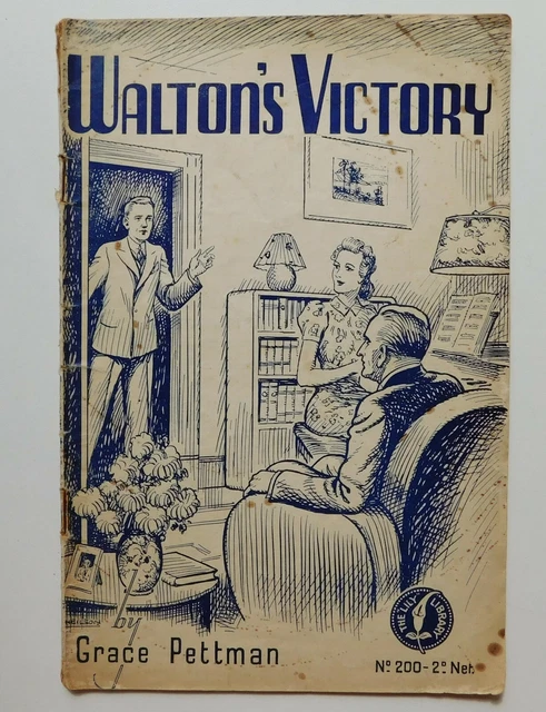 WALTON'S VICTORY LILY Library WW2 Christian book wartime magazine Grace ...
