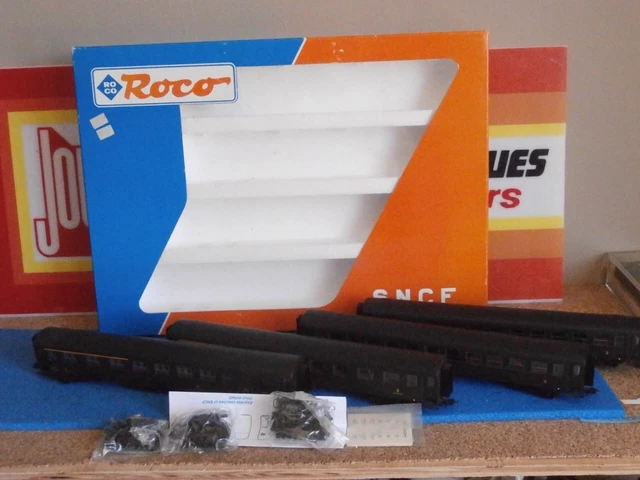 SNCF COFFRET DE Quatre Voitures Est Roco Ref 44012 EUR 150,00 - PicClick FR