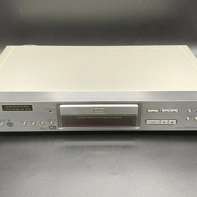 SONY DVP-S570D SILVER DVD CD Video Player 5.1 Channel Dolby DTS Decoder ...