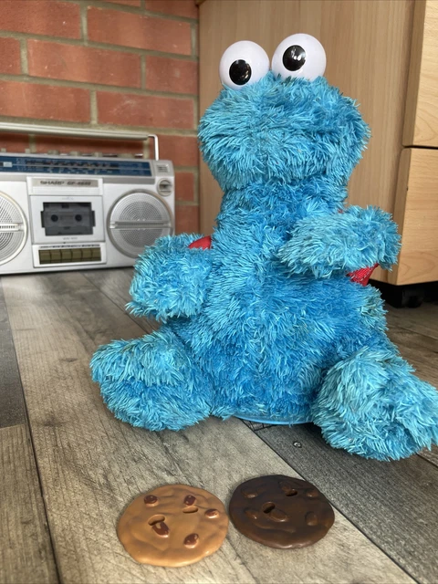 SESAME STREET COUNT 'n Crunch Cookie Monster completo 2 biscotti ...