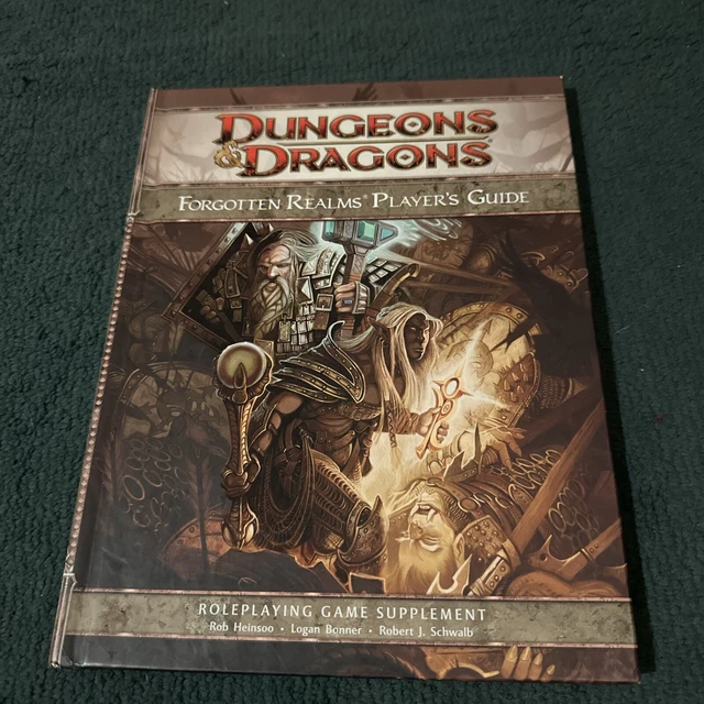 DUNGEONS AND DRAGONS 4E ~ Forgotten Realms Player's Guide ~ 2008 ~ New ...