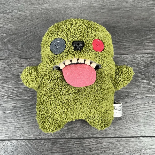 FUGGLER FART FACE Oogah Boogah Green Funny Ugly Monster Farting With ...