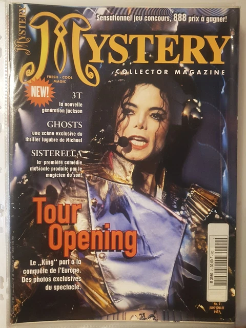 MICHAEL JACKSON 3T Mystery Magazine N°2 French Magazine Fanzine 1997 ...