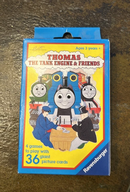 THOMAS THE TANK ENGINE FRIENDS 4 Games 36 Giant Picture Cards NEW ...