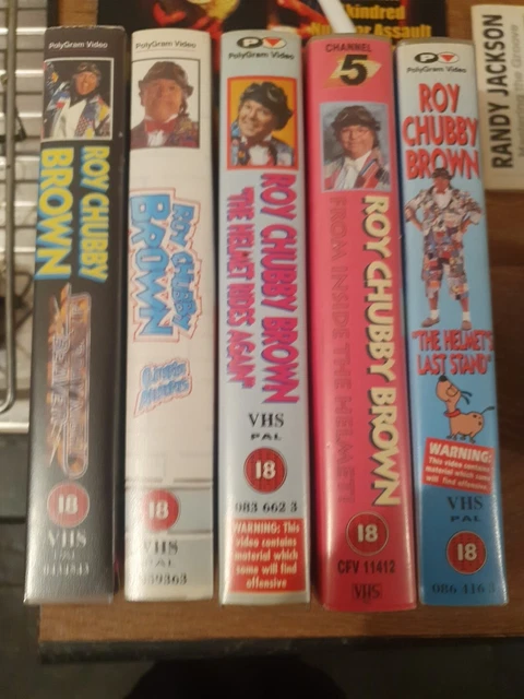 ROY CHUBBY BROWN VHS Lot Bundle Adult Content 18 + Beaver Allsorts ...