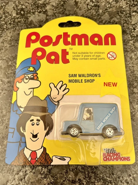 RACING CHAMPIONS ERTL Postman Pat Sam Waldron’s Mobile Shop MIB V.rare ...