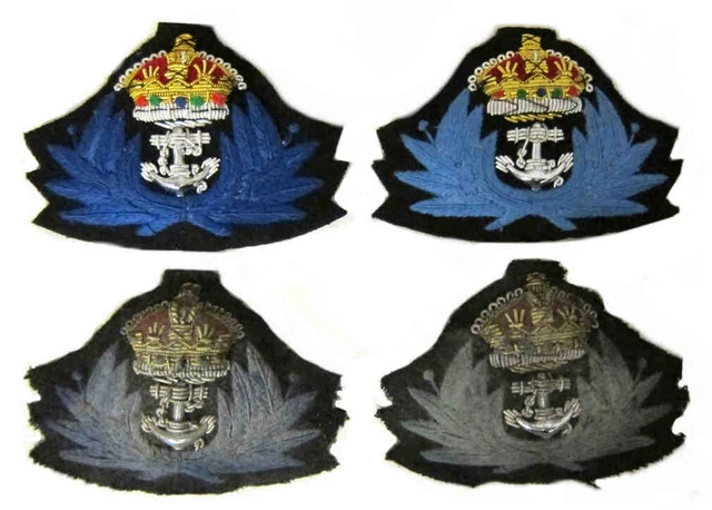 ROYAL NAVY CAP Badge WRENS Officer WW2 RN Kings Crown WWII WRNS WREN ...
