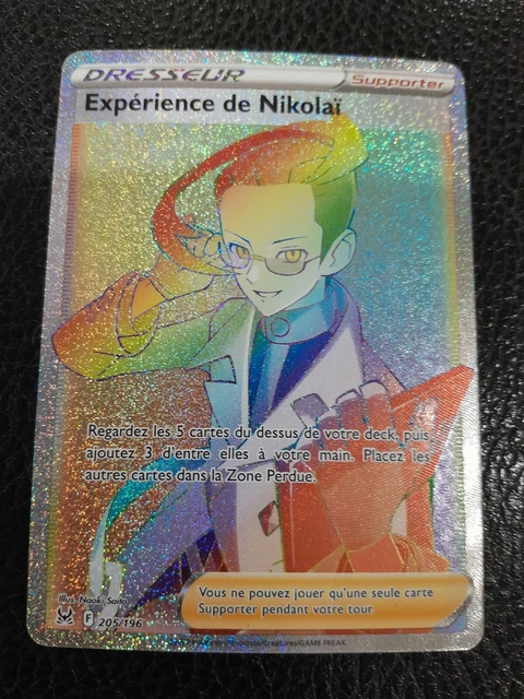 CARTE POKÉMON EXPÉRIENCE de Nikolaï 205/196 EB11 Origine Perdue FR NEUF EUR 14,00 - PicClick FR