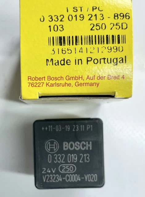 BOSCH 0332019213 RELAY multifunctional relay 5-pin relay le relay il ...