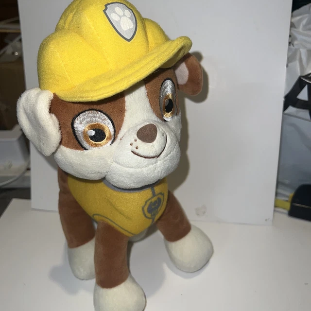 PAW PATROL RUBBLE The Dog Nickelodean Soft Toy Teddy £8.99 - PicClick UK