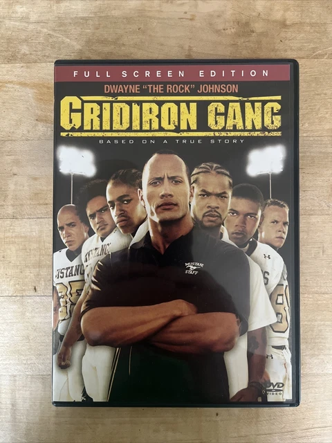 GRIDIRON GANG DVD 2007 plein écran Dwayne Johnson football film ...