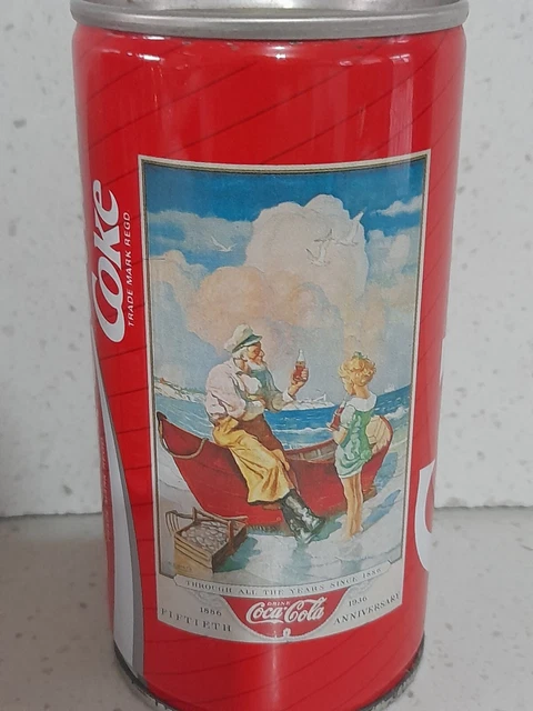 COCA COLA COKE Trade Mark Regd Picture Vintage Empty Cans - $25.00 ...