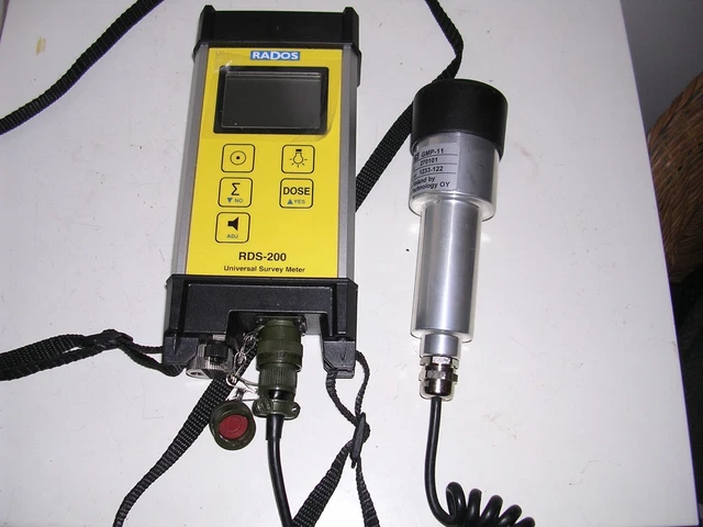 EX MOD RADOS Rds - 200 Universal Survey Meter Geiger Counter State Of The Art £1,250.00 ...