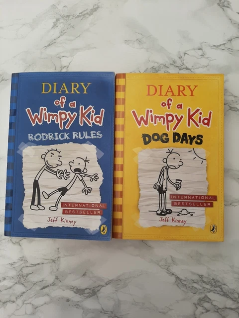 DIARY OF A Wimpy Kid Rodrick Rules and Dog Days. Children's and Reading ...