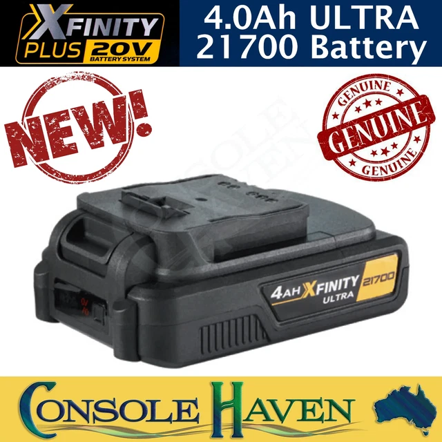 XFINITY PLUS LI-ION 20V 4.0Ah Battery / Genuine Aldi BRAND NEW Sealed ...
