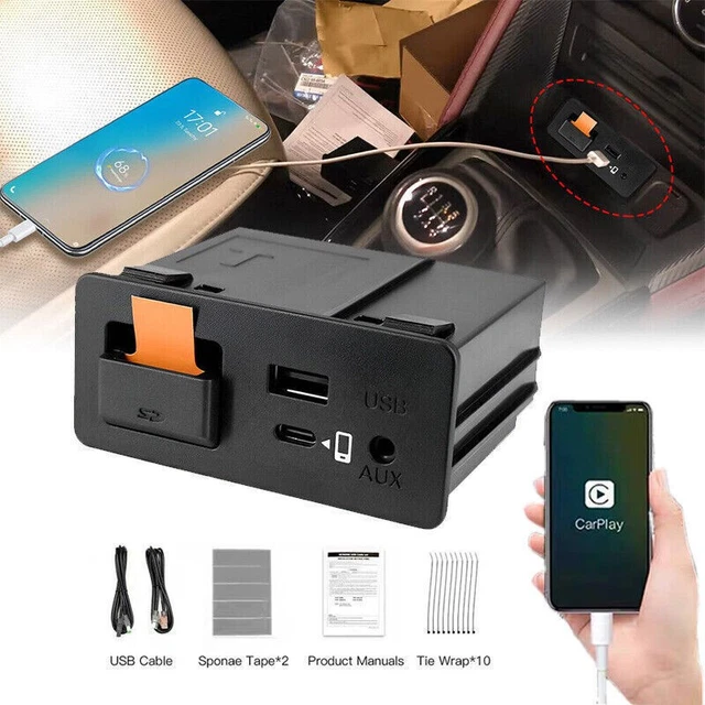 APPLE CARPLAY ANDROID Auto USB Adapter Hub for Mazda 6/3/2 CX30 CX5 CX8 ...