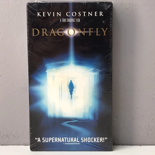 DRAGONFLY VHS VIDEO VCR Tape Kevin Costner Movie 2002 NEW FACTORY ...