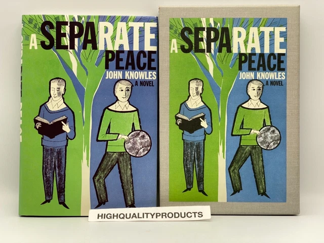 1960 A SEPARATE PEACE première édition bibliothèque John Knowles ...