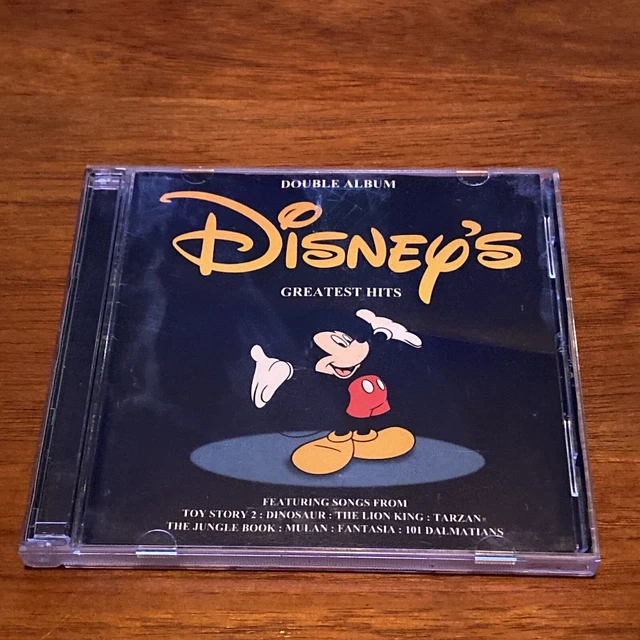 DISNEY'S GREATEST HITS CD Complete 2 Discs VGC Double Album Free ...