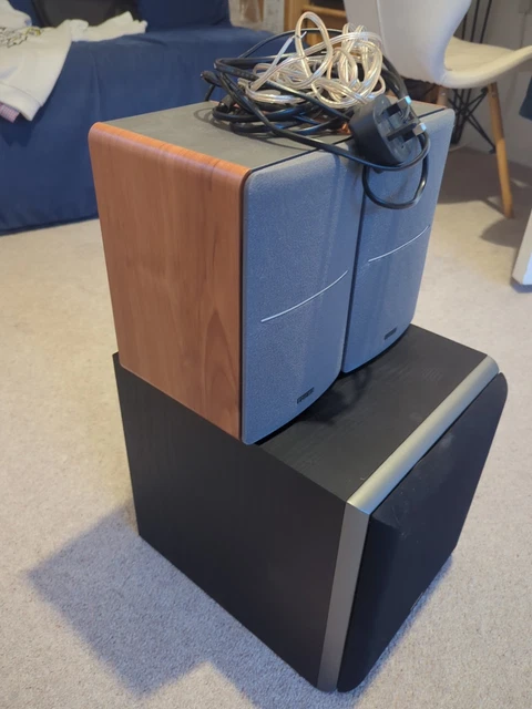 EDIFIER ACTIVE SPEAKERS - stereo and sub £42.30 - PicClick UK